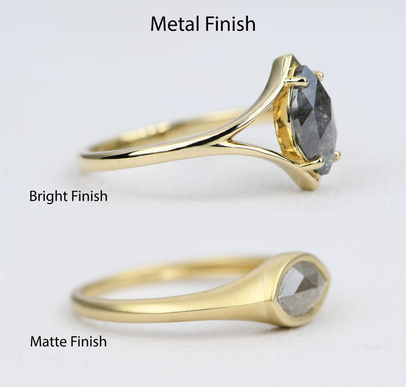 Aurora Designer - Ring Style - Bezel Set Low Profile Setting for ...